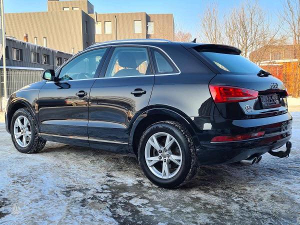 Black Audi Q3 2016 in Kaunas, with an engine capacity of 2.00 L and mileage of 204 thousand km for 12300 €, photo 3 on AUTOMOTO.COM.LV