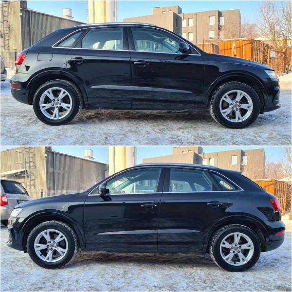 Black Audi Q3 2016 in Kaunas, with an engine capacity of 2.00 L and mileage of 204 thousand km for 12300 €, photo 7 on AUTOMOTO.COM.LV