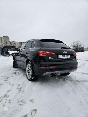 Melns Audi Q3 2016 Kauņa, ar dzinēja tilpumu 1.98 L un nobraukumu 126 tūkst. km par 16500 €, foto 3 vietnē AUTOMOTO.COM.LV