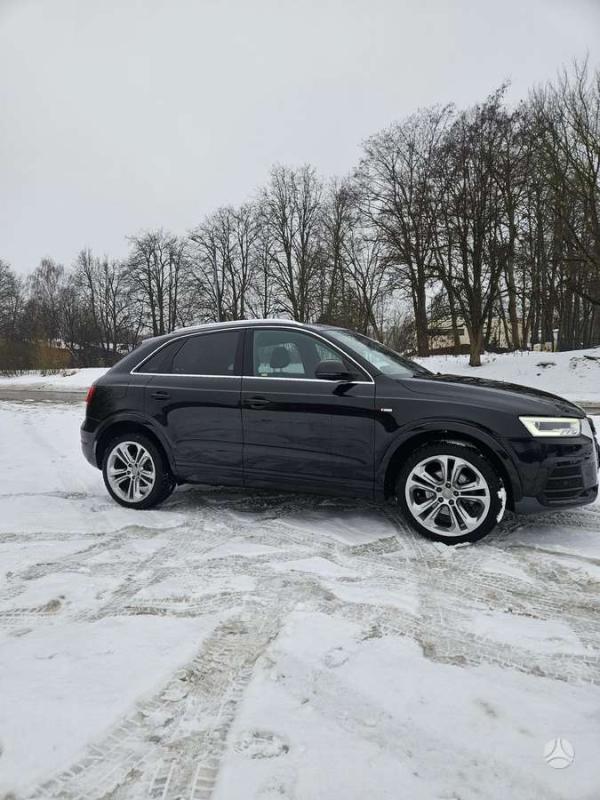 Melns Audi Q3 2016 Kauņa, ar dzinēja tilpumu 1.98 L un nobraukumu 126 tūkst. km par 16500 €, foto 5 vietnē AUTOMOTO.COM.LV