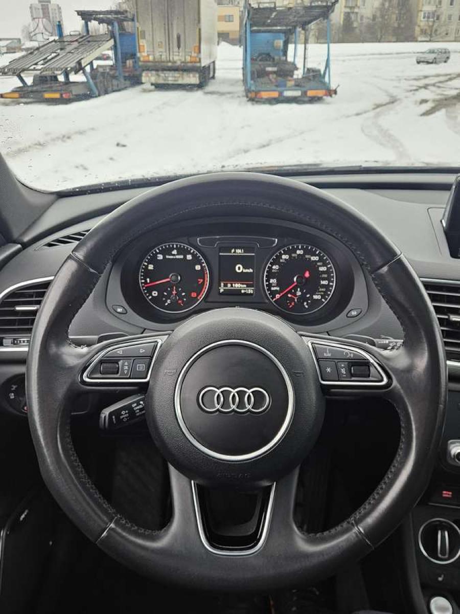 Melns Audi Q3 2016 Kauņa, ar dzinēja tilpumu 1.98 L un nobraukumu 126 tūkst. km par 16500 €, foto 11 vietnē AUTOMOTO.COM.LV