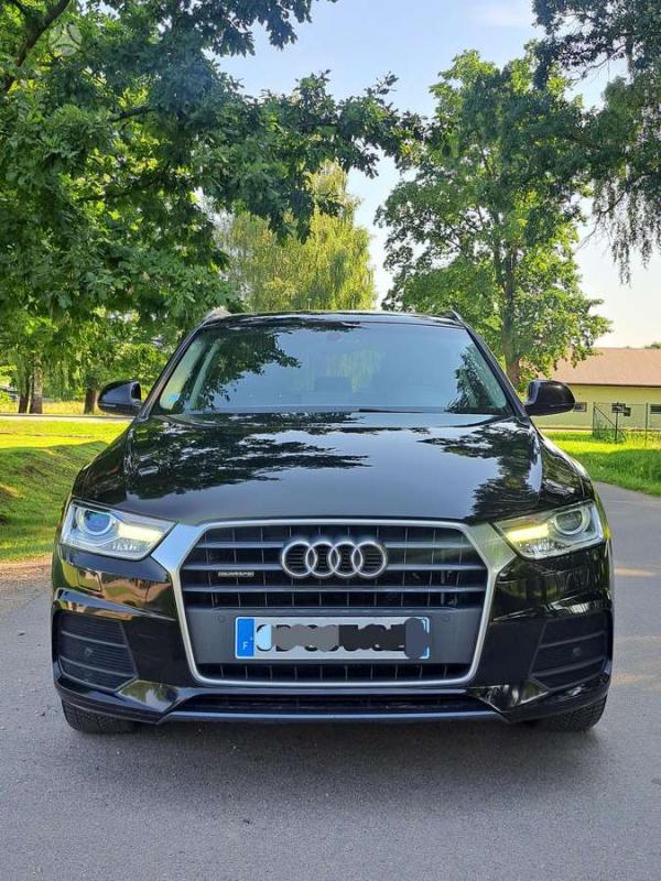 Melns Audi Q3 2016 Tauragė, ar dzinēja tilpumu 1.97 L un nobraukumu 176 tūkst. km par 13500 €, foto 3 vietnē AUTOMOTO.COM.LV