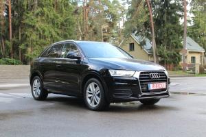 Melns Audi Q3 2016 Kauņa, ar dzinēja tilpumu 2.00 L un nobraukumu 194 tūkst. km par 11250 €, foto 4 vietnē AUTOMOTO.COM.LV