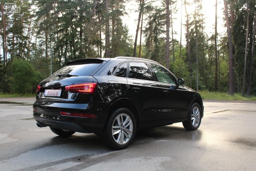 Melns Audi Q3 2016 Kauņa, ar dzinēja tilpumu 2.00 L un nobraukumu 194 tūkst. km par 11250 €, foto 6 vietnē AUTOMOTO.COM.LV