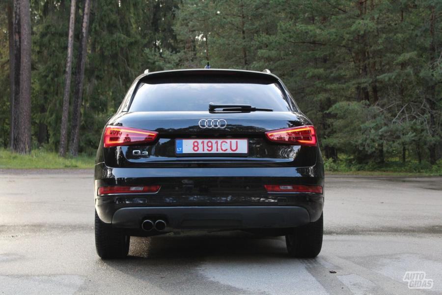 Melns Audi Q3 2016 Kauņa, ar dzinēja tilpumu 2.00 L un nobraukumu 194 tūkst. km par 11250 €, foto 7 vietnē AUTOMOTO.COM.LV