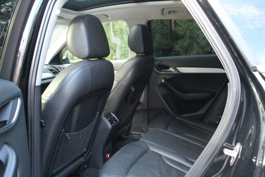 Melns Audi Q3 2016 Kauņa, ar dzinēja tilpumu 2.00 L un nobraukumu 194 tūkst. km par 11250 €, foto 13 vietnē AUTOMOTO.COM.LV