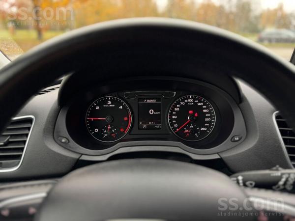 Black Audi Q3 2016 in Tukums, with an engine capacity of 2.00 L and mileage of 320 thousand km for 12400 €, photo 7 on AUTOMOTO.COM.LV