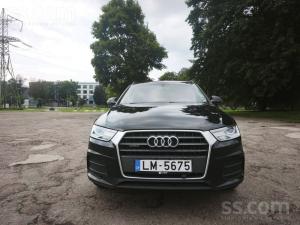 Black Audi Q3 2016 in Riga, with an engine capacity of 2.00 L and mileage of 200 thousand km for 14200 €, photo 4 on AUTOMOTO.COM.LV