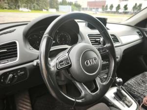 Black Audi Q3 2016 in Riga, with an engine capacity of 2.00 L and mileage of 200 thousand km for 14200 €, photo 6 on AUTOMOTO.COM.LV