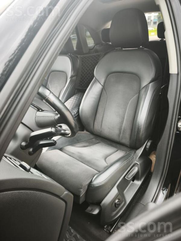 Black Audi Q3 2016 in Riga, with an engine capacity of 2.00 L and mileage of 200 thousand km for 14200 €, photo 6 on AUTOMOTO.COM.LV