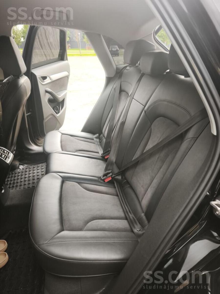 Black Audi Q3 2016 in Riga, with an engine capacity of 2.00 L and mileage of 200 thousand km for 14200 €, photo 8 on AUTOMOTO.COM.LV