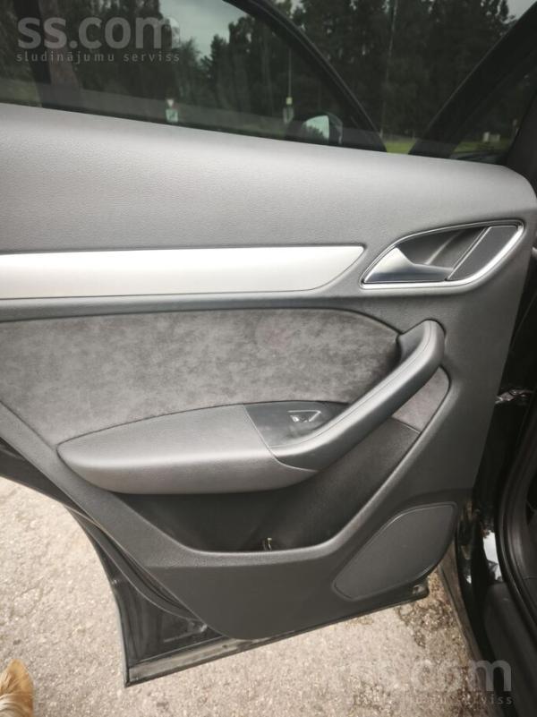 Black Audi Q3 2016 in Riga, with an engine capacity of 2.00 L and mileage of 200 thousand km for 14200 €, photo 9 on AUTOMOTO.COM.LV
