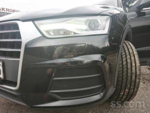 Black Audi Q3 2016 in Riga, with an engine capacity of 2.00 L and mileage of 200 thousand km for 14200 €, photo 11 on AUTOMOTO.COM.LV