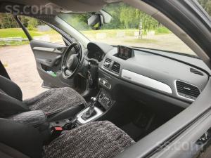 Black Audi Q3 2016 in Riga, with an engine capacity of 2.00 L and mileage of 200 thousand km for 14200 €, photo 13 on AUTOMOTO.COM.LV