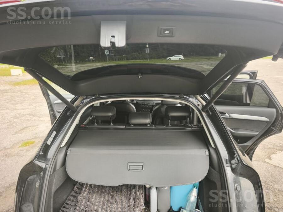 Black Audi Q3 2016 in Riga, with an engine capacity of 2.00 L and mileage of 200 thousand km for 14200 €, photo 15 on AUTOMOTO.COM.LV