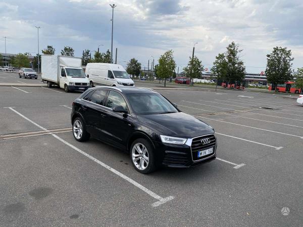 Melns Audi Q3 2016 Viļņa, ar dzinēja tilpumu 1.98 L un nobraukumu 186 tūkst. km par 10400 €, foto 5 vietnē AUTOMOTO.COM.LV