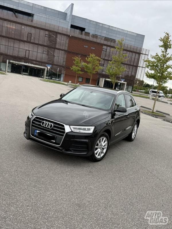 Melns Audi Q3 2016 Klaipėda, ar dzinēja tilpumu 2.00 L un nobraukumu 213 tūkst. km par 13900 €, foto 1 vietnē AUTOMOTO.COM.LV