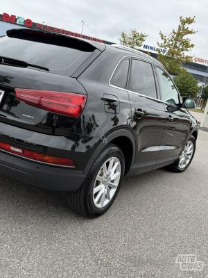 Black Audi Q3 2016 in Klaipeda, with an engine capacity of 2.00 L and mileage of 213 thousand km for 13900 €, photo 5 on AUTOMOTO.COM.LV
