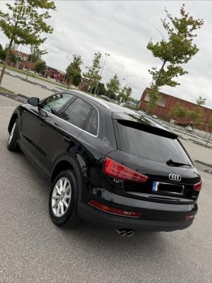 Black Audi Q3 2016 in Klaipeda, with an engine capacity of 2.00 L and mileage of 213 thousand km for 13900 €, photo 7 on AUTOMOTO.COM.LV