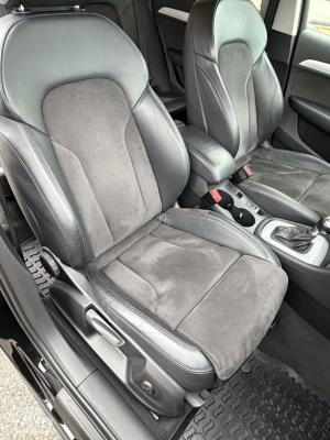 Black Audi Q3 2016 in Klaipeda, with an engine capacity of 2.00 L and mileage of 213 thousand km for 13900 €, photo 9 on AUTOMOTO.COM.LV