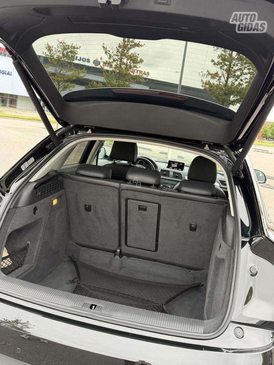 Black Audi Q3 2016 in Klaipeda, with an engine capacity of 2.00 L and mileage of 213 thousand km for 13900 €, photo 13 on AUTOMOTO.COM.LV