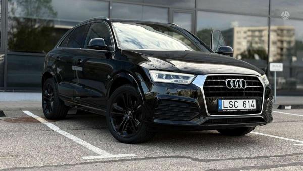 Melns Audi Q3 2016 Viļņa, ar dzinēja tilpumu 1.98 L un nobraukumu 103 tūkst. km par 15500 €, foto 3 vietnē AUTOMOTO.COM.LV