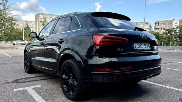 Melns Audi Q3 2016 Viļņa, ar dzinēja tilpumu 1.98 L un nobraukumu 103 tūkst. km par 15500 €, foto 6 vietnē AUTOMOTO.COM.LV