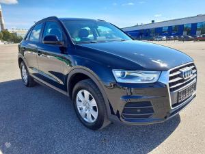 Black Audi Q3 2016 in Kaunas, with an engine capacity of 2.00 L and mileage of 218 thousand km for 11950 €, photo  on AUTOMOTO.COM.LV