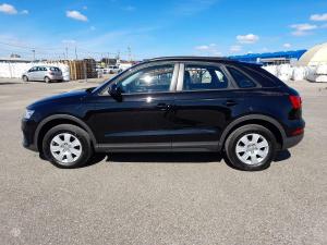 Black Audi Q3 2016 in Kaunas, with an engine capacity of 2.00 L and mileage of 218 thousand km for 11950 €, photo 5 on AUTOMOTO.COM.LV