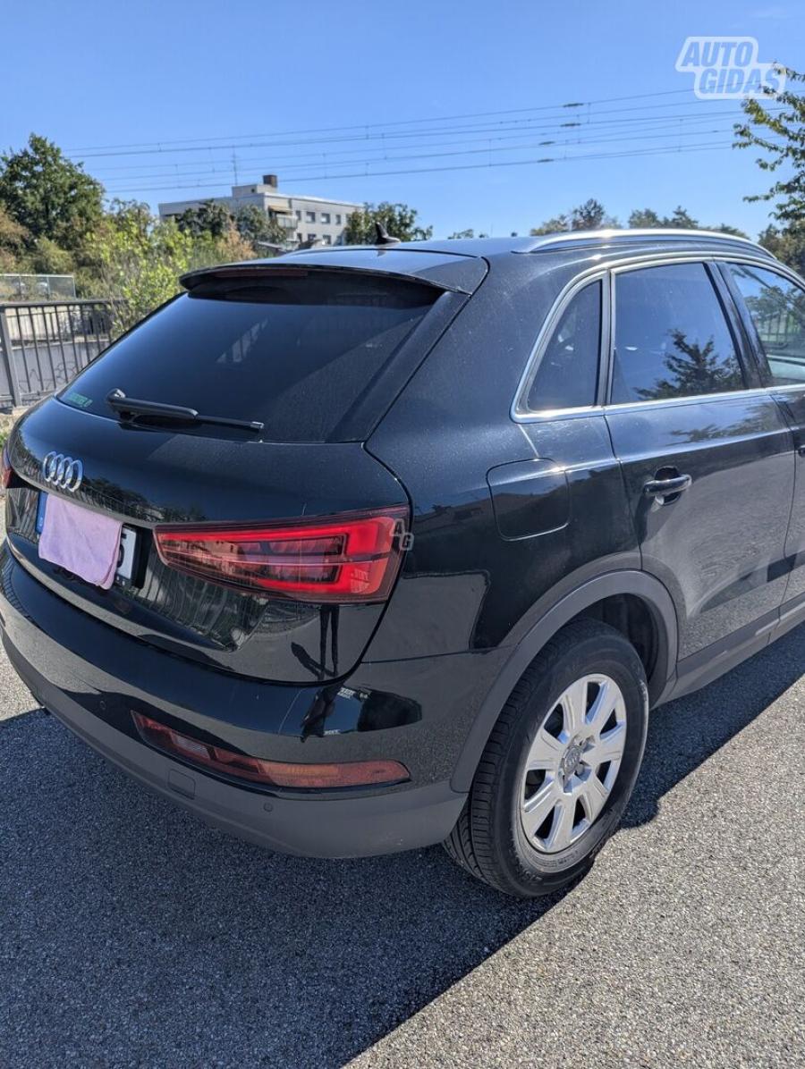 Melns Audi Q3 2016 Viļņa, ar dzinēja tilpumu 1.40 L un nobraukumu 85 tūkst. km par 15200 €, foto 6 vietnē AUTOMOTO.COM.LV