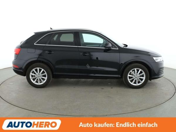 Black Audi Q3 2017 in Kaunas, with an engine capacity of 1.40 L and mileage of 76 thousand km for 22688 €, photo 7 on AUTOMOTO.COM.LV