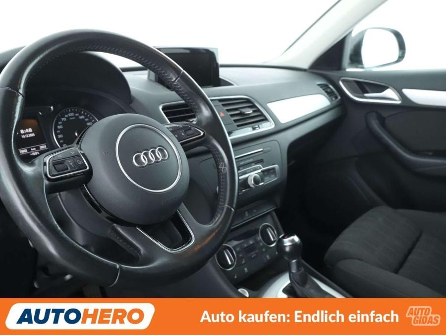 Black Audi Q3 2017 in Kaunas, with an engine capacity of 1.40 L and mileage of 76 thousand km for 22688 €, photo 11 on AUTOMOTO.COM.LV