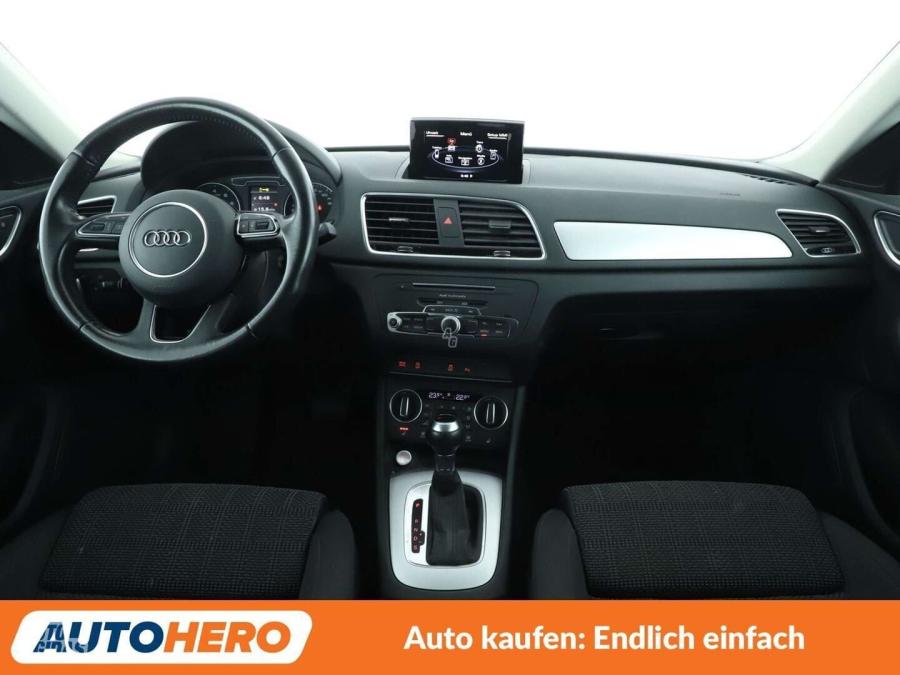 Black Audi Q3 2017 in Kaunas, with an engine capacity of 1.40 L and mileage of 76 thousand km for 22688 €, photo 12 on AUTOMOTO.COM.LV
