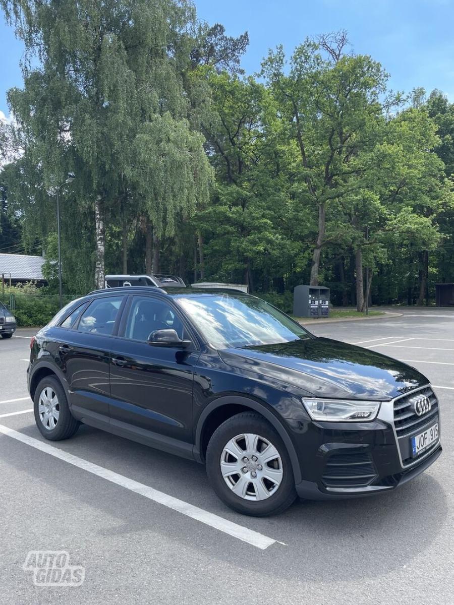 Melns Audi Q3 2017 Kauņa, ar dzinēja tilpumu 1.40 L un nobraukumu 174 tūkst. km par 14000 €, foto 3 vietnē AUTOMOTO.COM.LV