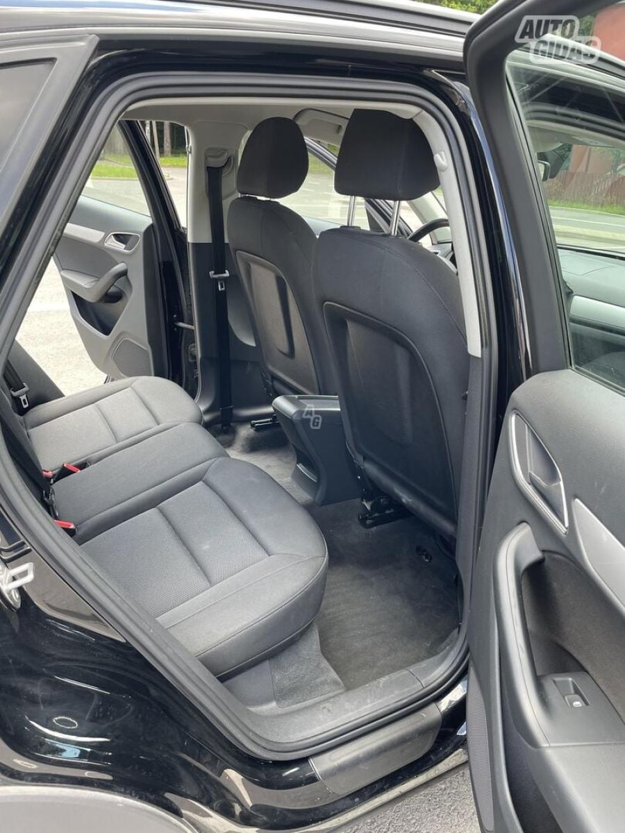 Black Audi Q3 2017 in Kaunas, with an engine capacity of 1.40 L and mileage of 174 thousand km for 14000 €, photo 10 on AUTOMOTO.COM.LV