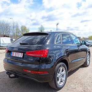 Black Audi Q3 2017 in Daugavpils, with an engine capacity of 1.40 L and mileage of 0 thousand km for 15400 €, photo 6 on AUTOMOTO.COM.LV
