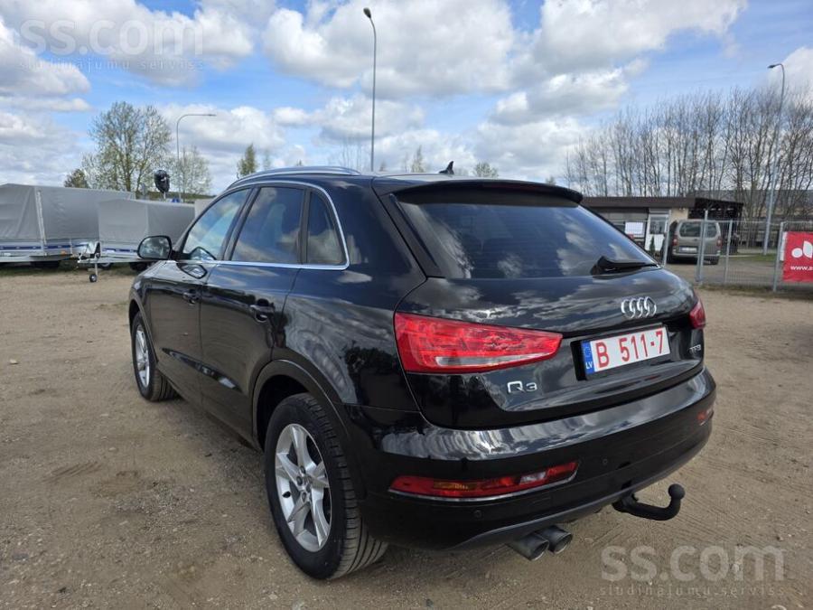 Black Audi Q3 2017 in Daugavpils, with an engine capacity of 1.40 L and mileage of 0 thousand km for 15400 €, photo 8 on AUTOMOTO.COM.LV