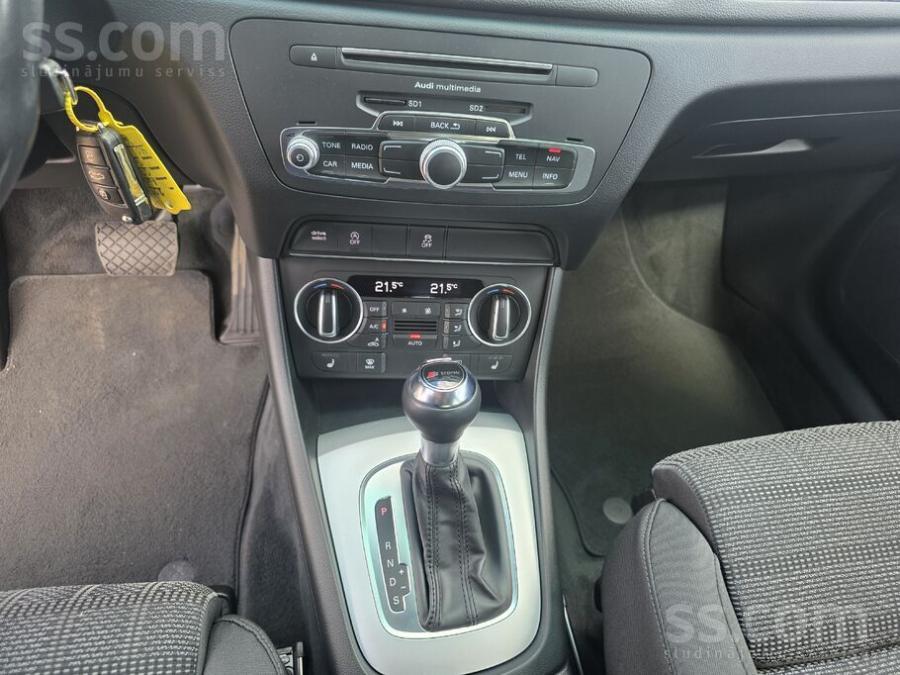 Black Audi Q3 2017 in Daugavpils, with an engine capacity of 1.40 L and mileage of 0 thousand km for 15400 €, photo 23 on AUTOMOTO.COM.LV