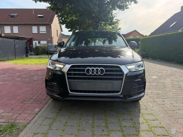 Black Audi Q3 2017 in Marijampole, with an engine capacity of 1.97 L and mileage of 201 thousand km for 10600 €, photo 6 on AUTOMOTO.COM.LV