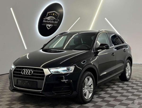 Melns Audi Q3 2017 Marijampole, ar dzinēja tilpumu 1.97 L un nobraukumu 212 tūkst. km par 11350 €, foto 5 vietnē AUTOMOTO.COM.LV