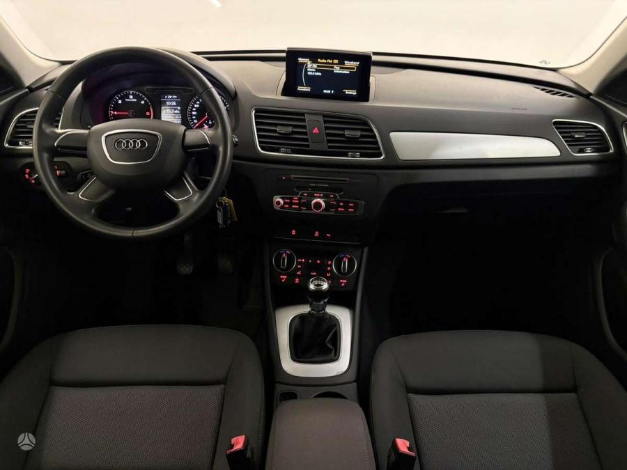 Black Audi Q3 2017 in Marijampole, with an engine capacity of 1.97 L and mileage of 212 thousand km for 11350 €, photo 18 on AUTOMOTO.COM.LV