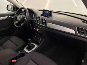 Black Audi Q3 2017 in Marijampole, with an engine capacity of 1.97 L and mileage of 212 thousand km for 11350 €, photo 23 on AUTOMOTO.COM.LV