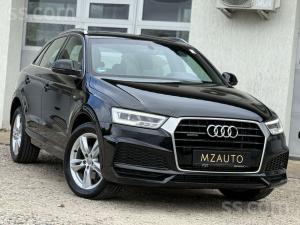 Black Audi Q3 2017 in Tukums, with an engine capacity of 2.00 L and mileage of 206 thousand km for 14999 €, photo  on AUTOMOTO.COM.LV