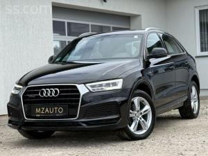 Black Audi Q3 2017 in Tukums, with an engine capacity of 2.00 L and mileage of 206 thousand km for 14999 €, photo 3 on AUTOMOTO.COM.LV