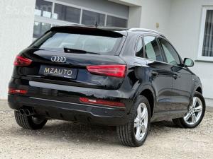 Black Audi Q3 2017 in Tukums, with an engine capacity of 2.00 L and mileage of 206 thousand km for 14999 €, photo 5 on AUTOMOTO.COM.LV