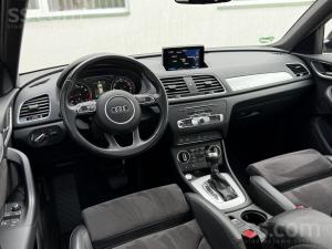 Black Audi Q3 2017 in Tukums, with an engine capacity of 2.00 L and mileage of 206 thousand km for 14999 €, photo 7 on AUTOMOTO.COM.LV