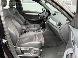 Black Audi Q3 2017 in Tukums, with an engine capacity of 2.00 L and mileage of 206 thousand km for 14999 €, photo 8 on AUTOMOTO.COM.LV