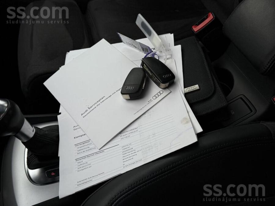 Black Audi Q3 2017 in Tukums, with an engine capacity of 2.00 L and mileage of 206 thousand km for 14999 €, photo 23 on AUTOMOTO.COM.LV