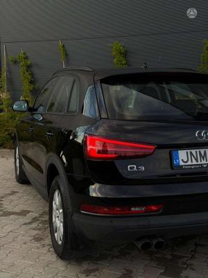 Black Audi Q3 2017 in Vilnius, with an engine capacity of 1.40 L and mileage of 164 thousand km for 12500 €, photo 6 on AUTOMOTO.COM.LV