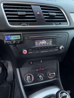 Black Audi Q3 2017 in Vilnius, with an engine capacity of 1.40 L and mileage of 164 thousand km for 12500 €, photo 11 on AUTOMOTO.COM.LV